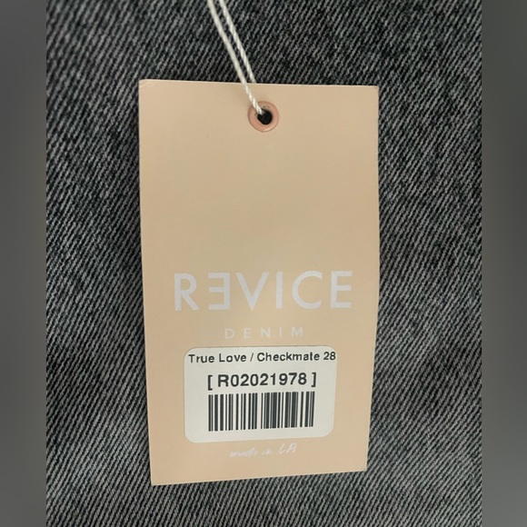 REVICE | Jeans | Revive Denim Jeans Half White Half Washed Blackgrey ...
